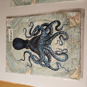 Art | Octopus Canvas Print Nwt | Poshmark